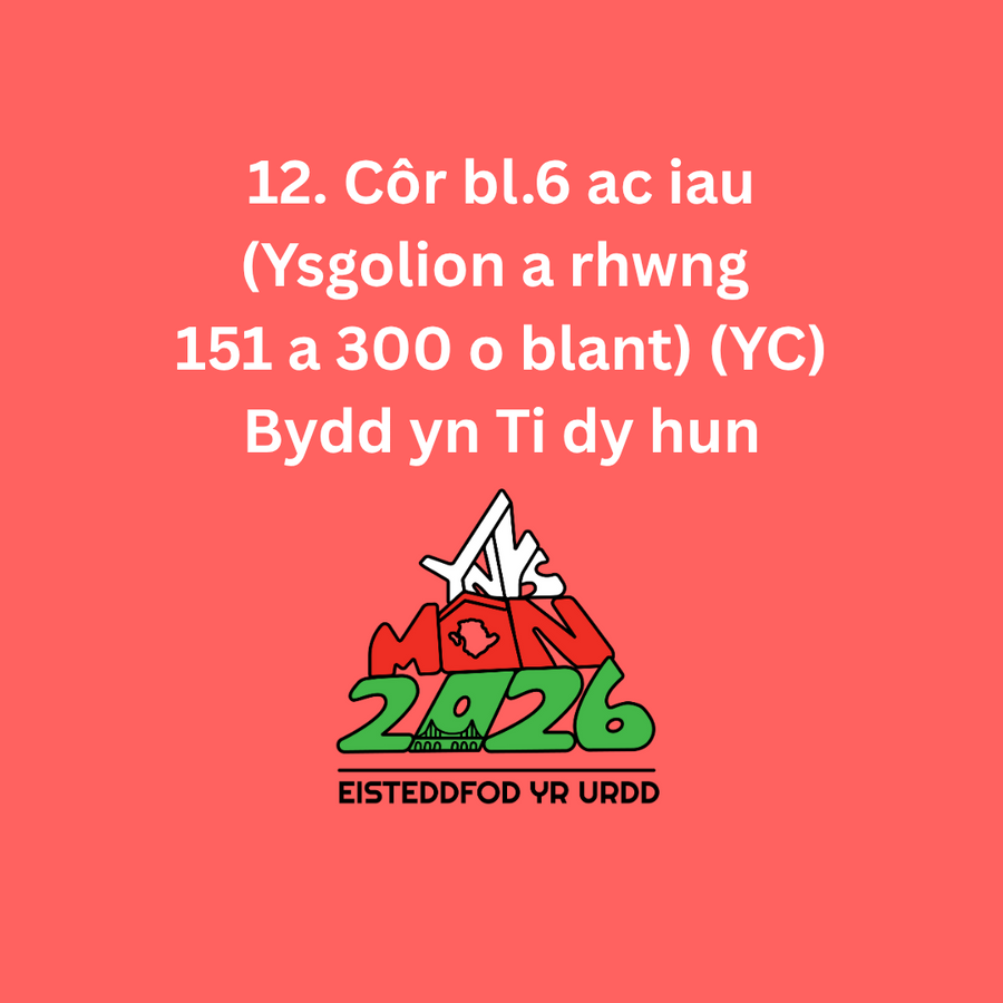 2025 Syllabus • Urdd Gobaith Cymru